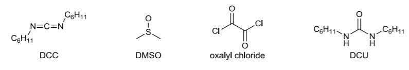 [Solved] a) Redraw the structures of DCC, DMSO, an | SolutionInn
