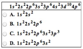 [Solved] Identify the outer electron configuration | SolutionInn