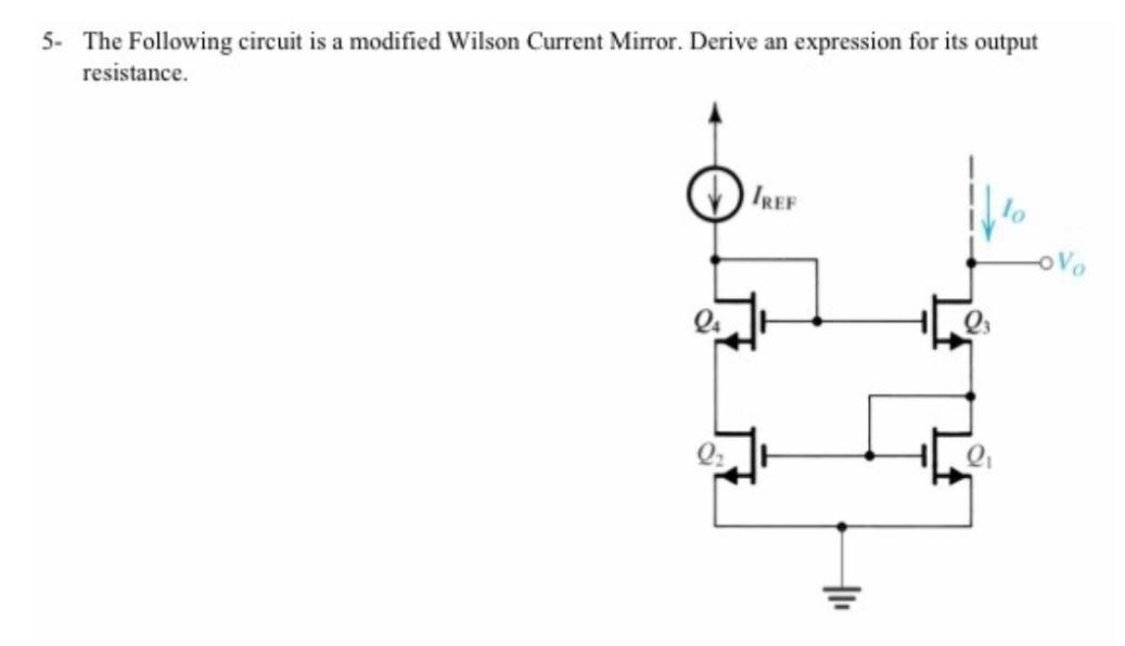 [Solved] 5- The Following circuit is a modified Wi | SolutionInn