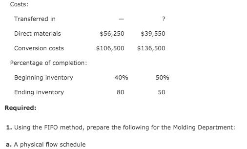[Solved] Muskoge Company uses a process-costing sy | SolutionInn