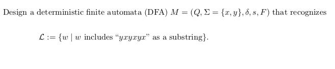 [solved] Design A Deterministic Finite Automata D Solutioninn