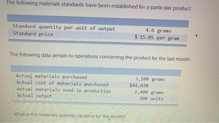 Solved The Following Materials Standards Have Be SolutionInn solved-the-following-materials-standards-have-be-solutioninn