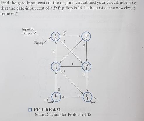 [Solved] Find the gate-input costs of the original | SolutionInn