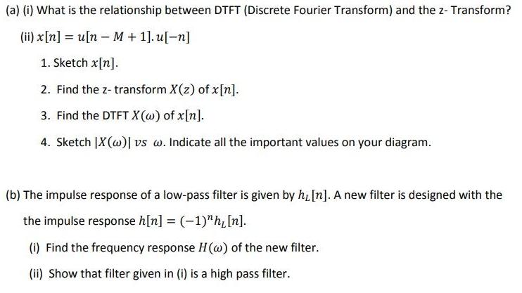 [Solved] (a) (i) What is the relationship between | SolutionInn
