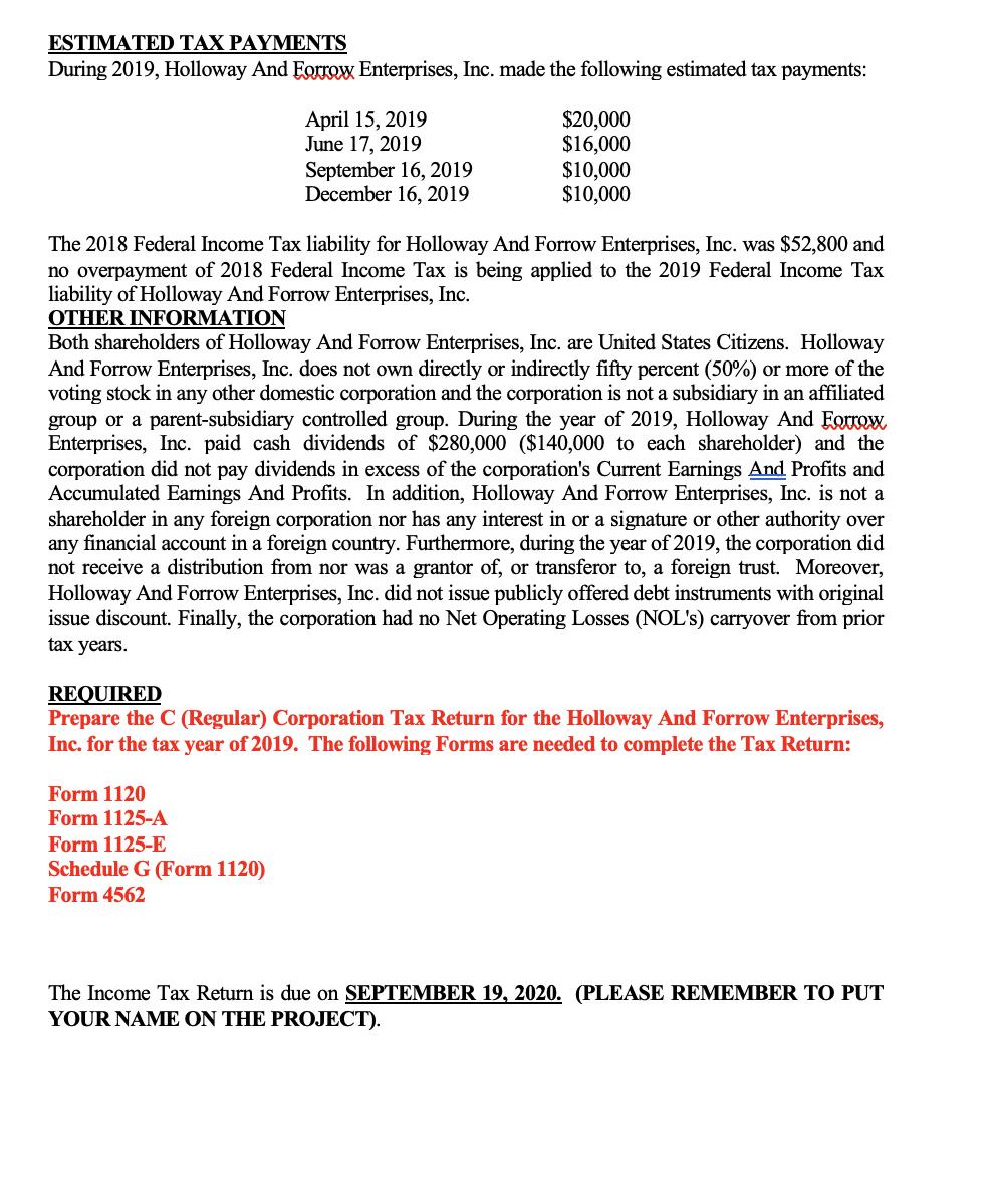 [Solved] Viola Holloway and Renee Forrow are the s | SolutionInn