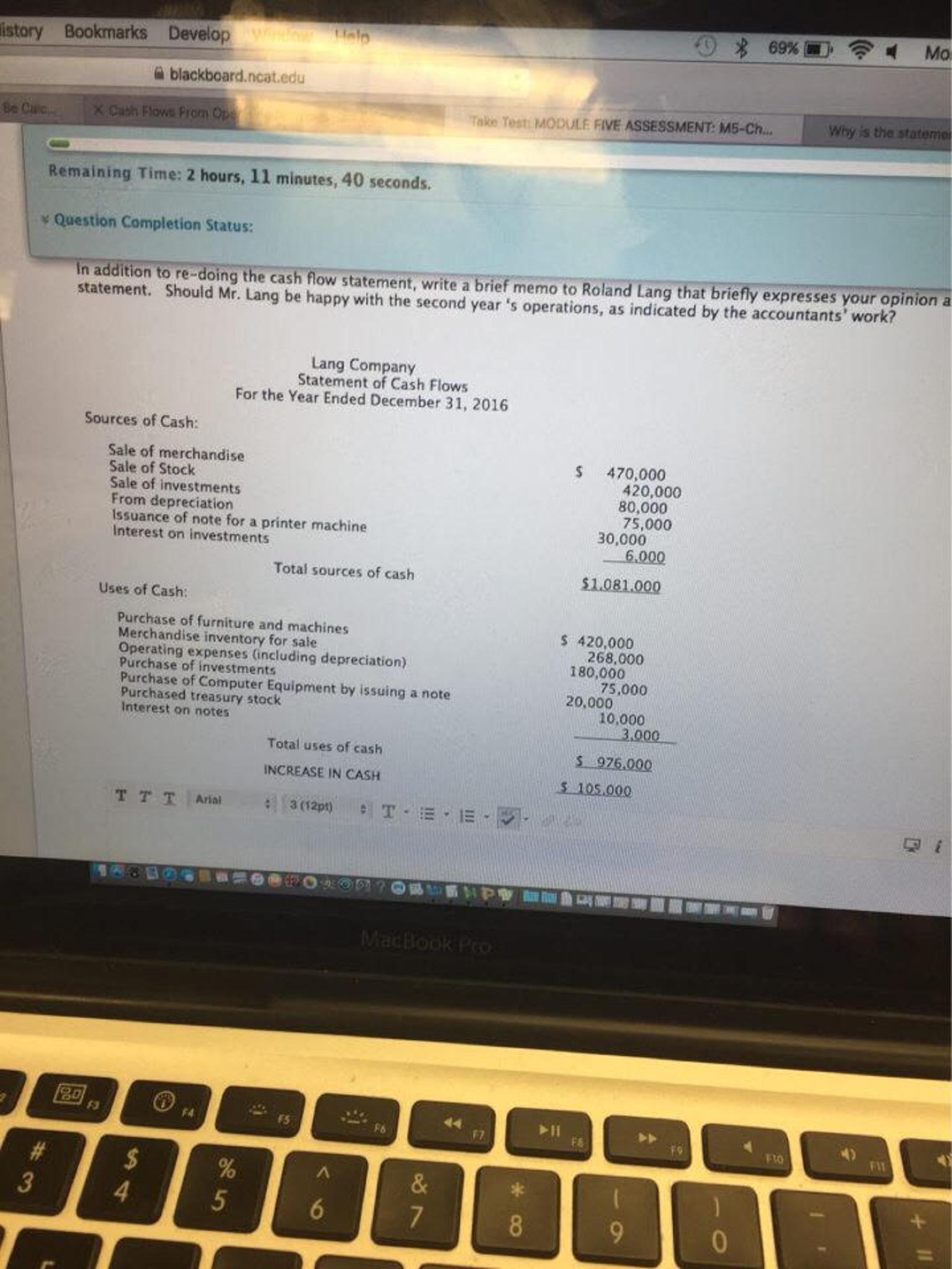 [Solved] The accountant for Lang Company, Samuel P | SolutionInn