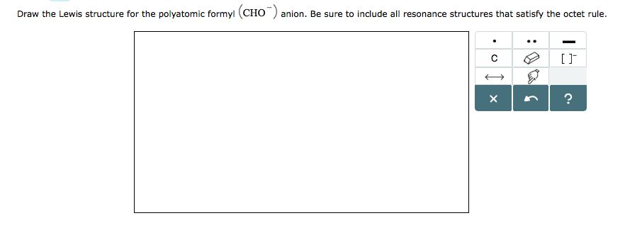 [solved] Draw The Lewis Structure For The Polyatom Solutioninn