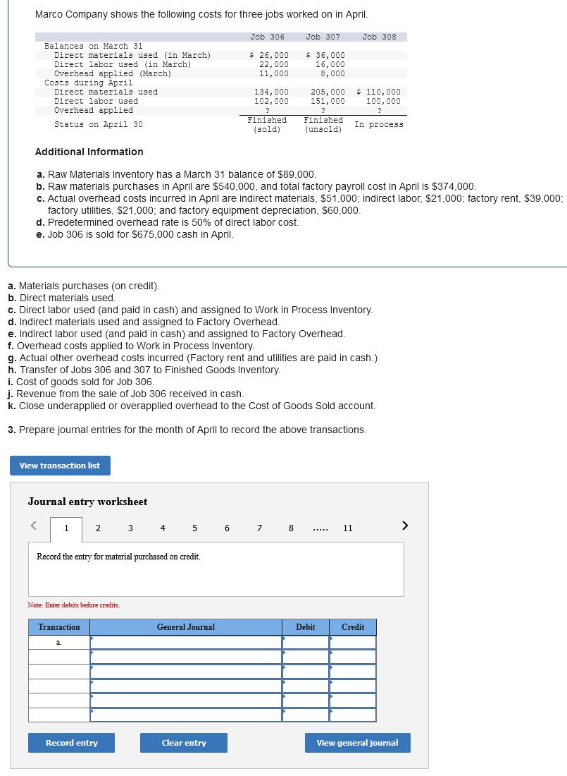 Solved Marco Company Shows The Following Costs F SolutionInn solved-marco-company-shows-the-following-costs-f-solutioninn