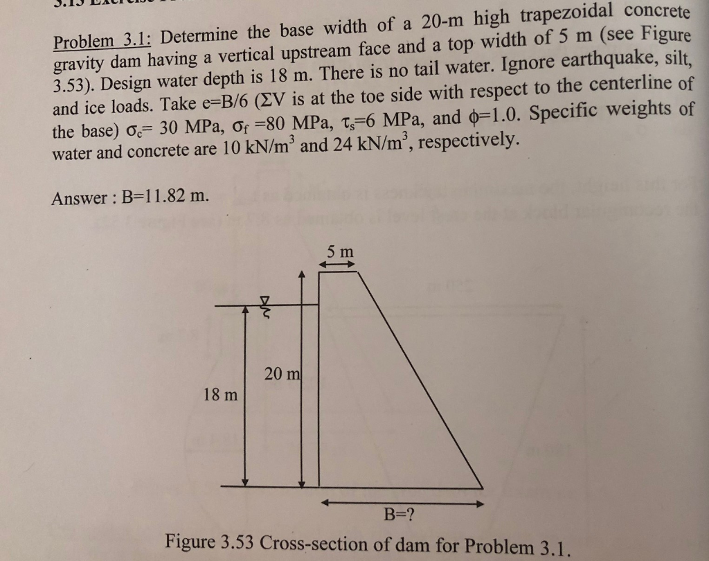  Solved Problem 3 1 Determine The Base Width Of SolutionInn