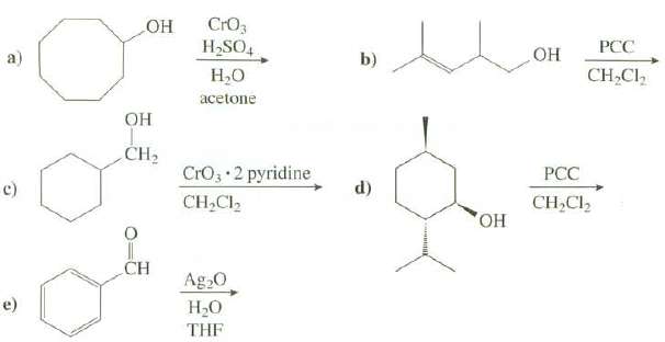 [Solved] Show the products of thesereactions: CrO3 | SolutionInn