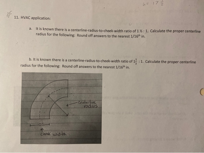 [Solved] a) it is known there is a centerline radi | SolutionInn