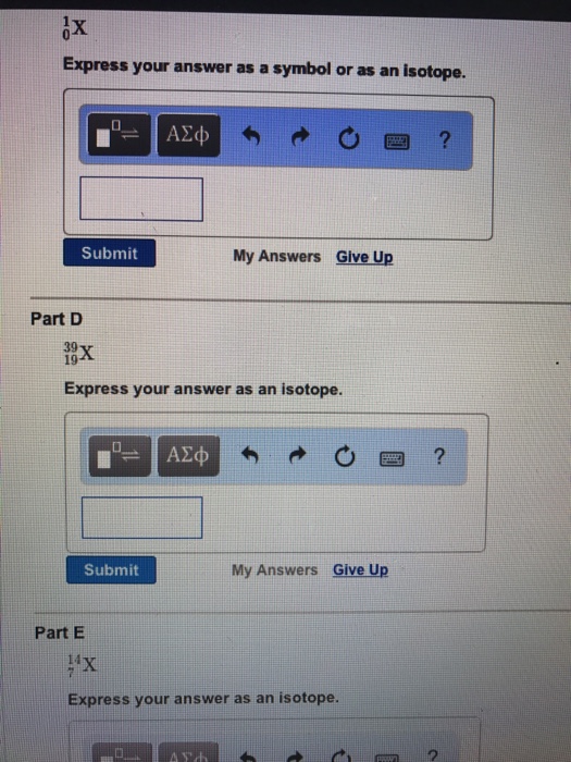 [Solved] 1x Express your answer as a symbol or as | SolutionInn