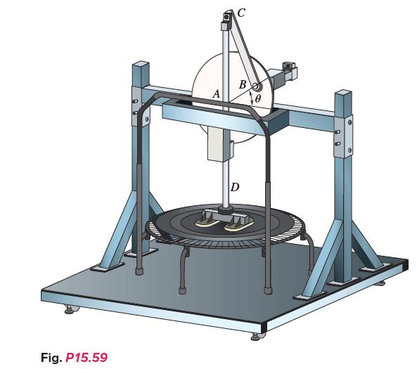 [Solved] The test rig shown was developed to perfo | SolutionInn