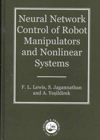 Textbook Neural Network Control Of Robot Manipulators And Non-Linear ...
