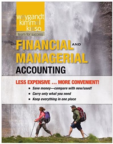Textbook Financial and Managerial Accounting - 3rd Edition ...