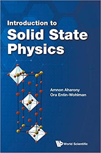 Introduction To Solid State Physics - 7th Edition | SolutionInn ...
