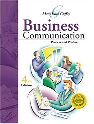 Business Communication Process and Product - 7th edition | SolutionInn ...