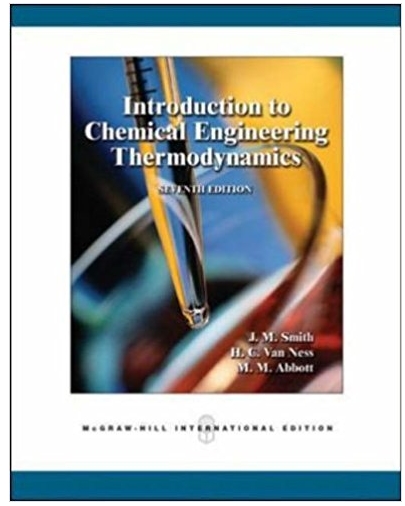 Textbook Introduction to Chemical Engineering Thermodynamics - 7th ...