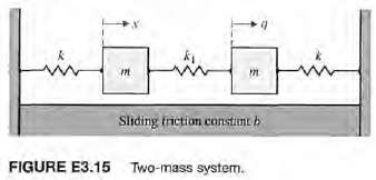 [Solved] Consider the case of the two masses conne | SolutionInn