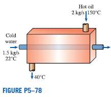 [Solved] A thin-walled double-pipe counter-flow he | SolutionInn