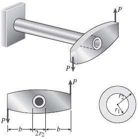 [Solved] A circular tube of inner radius r1 and ou | SolutionInn
