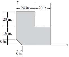[Solved] The cross section of a concrete corner co | SolutionInn
