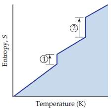 [Solved] The accompanying diagram shows how entrop | SolutionInn