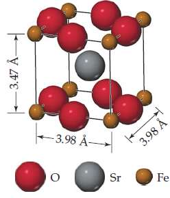 [Solved] The unit cell of a compound containing st | SolutionInn