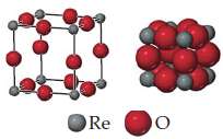 [Solved] Rhenium oxide crystallizes with a structu | SolutionInn