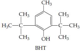 [Solved] Butylated hydroxytoluene (BHT) has the fo | SolutionInn