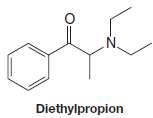 [Solved] Diethylpropion (shown here) is a compound | SolutionInn