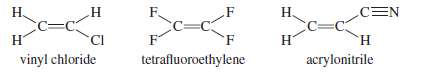 [Solved] The structures of three monomers are show | SolutionInn