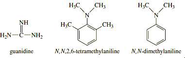 [Solved] (a) Guanidine (shown) is about as strong | SolutionInn