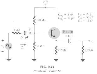 [Solved] Repeat Problem 15 for the common-base con | SolutionInn