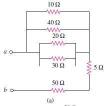 [Solved] Find the equivalent resistance at termina | SolutionInn