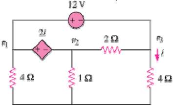 [Solved] For the circuit in Fig. 3.69, find v1, v2 | SolutionInn