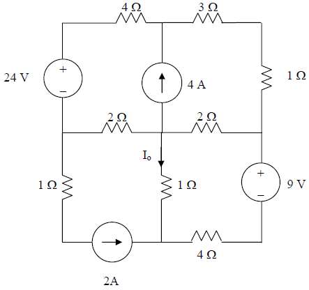 [Solved] Apply mesh analysis to the circuit in Fig | SolutionInn