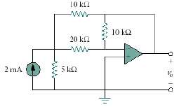 [Solved] Determine the output voltage vo in the ci | SolutionInn