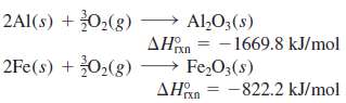 [Solved] Calculate the standard enthalpy change for the reaction2Al(s) + Fe2O3( | SolutionInn
