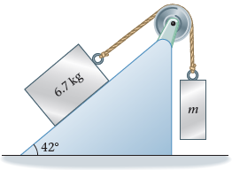 [Solved] Two blocks are connected by a string, as | SolutionInn