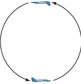 [Solved] A jet pilot takes his aircraft in a vertical loop (Fig. 5-38 ...