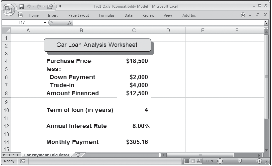 [Solved] Consider the spreadsheet model shown in F | SolutionInn