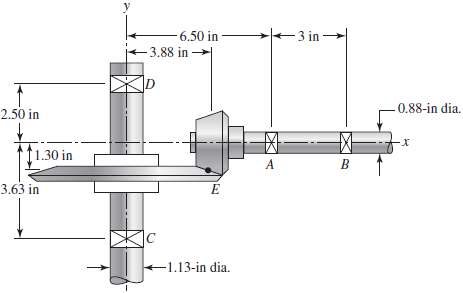 [Solved] In the figure, shaft AB transmits power t | SolutionInn