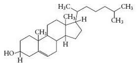 [Solved] Cholesterol (C27H46O) has the following s | SolutionInn