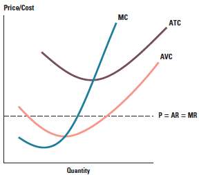 [Solved] The marginal costs, average variable cost | SolutionInn