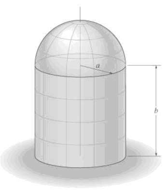 [Solved] Determine the surface area of the tank, w | SolutionInn