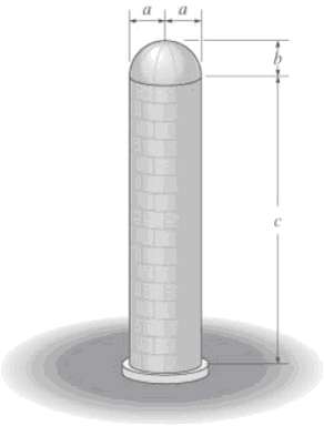 [Solved] Determine the surface area of the silo wh | SolutionInn