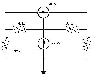 [Solved] Write the node equations for the circuit | SolutionInn