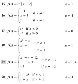 [Solved] Explain why the function is discontinuous | SolutionInn