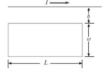 [Solved] (a) A loop of wire in the shape of a rect | SolutionInn